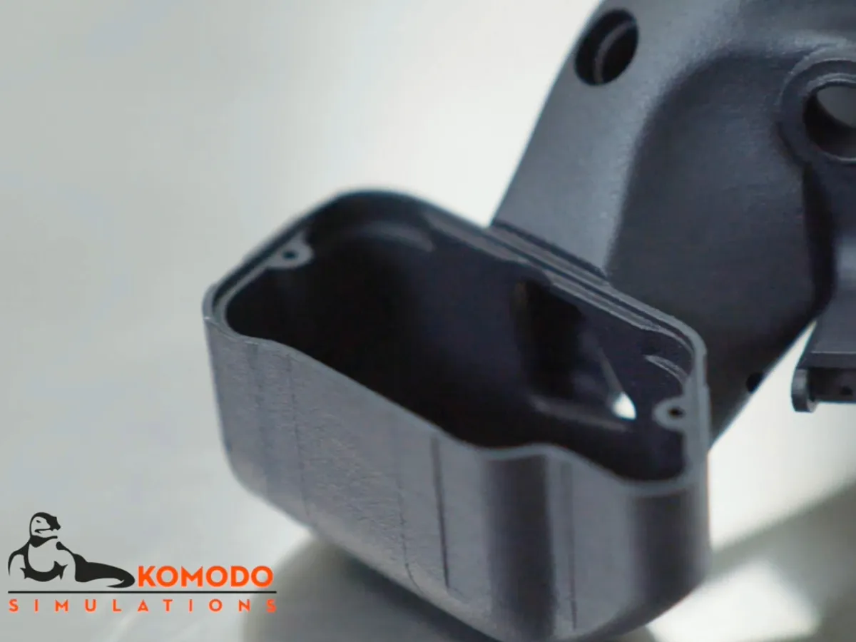 Komodo Flight Simulator 3D Printed Helicopter Flight Controls - 3DPRINTUK